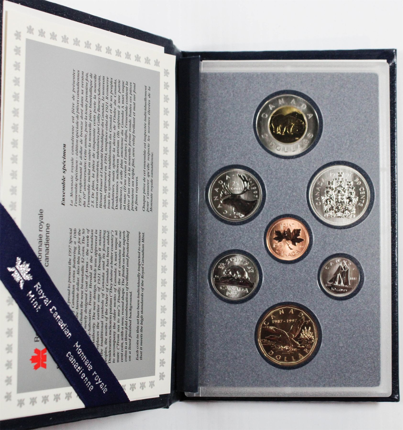 1997 CANADA SPECIMEN SET