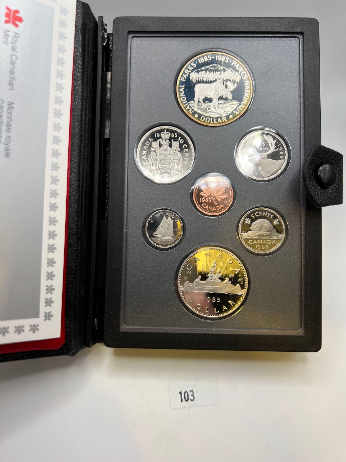 1985 Canada Double Dollar Proof Set - Beck Auctions Inc.