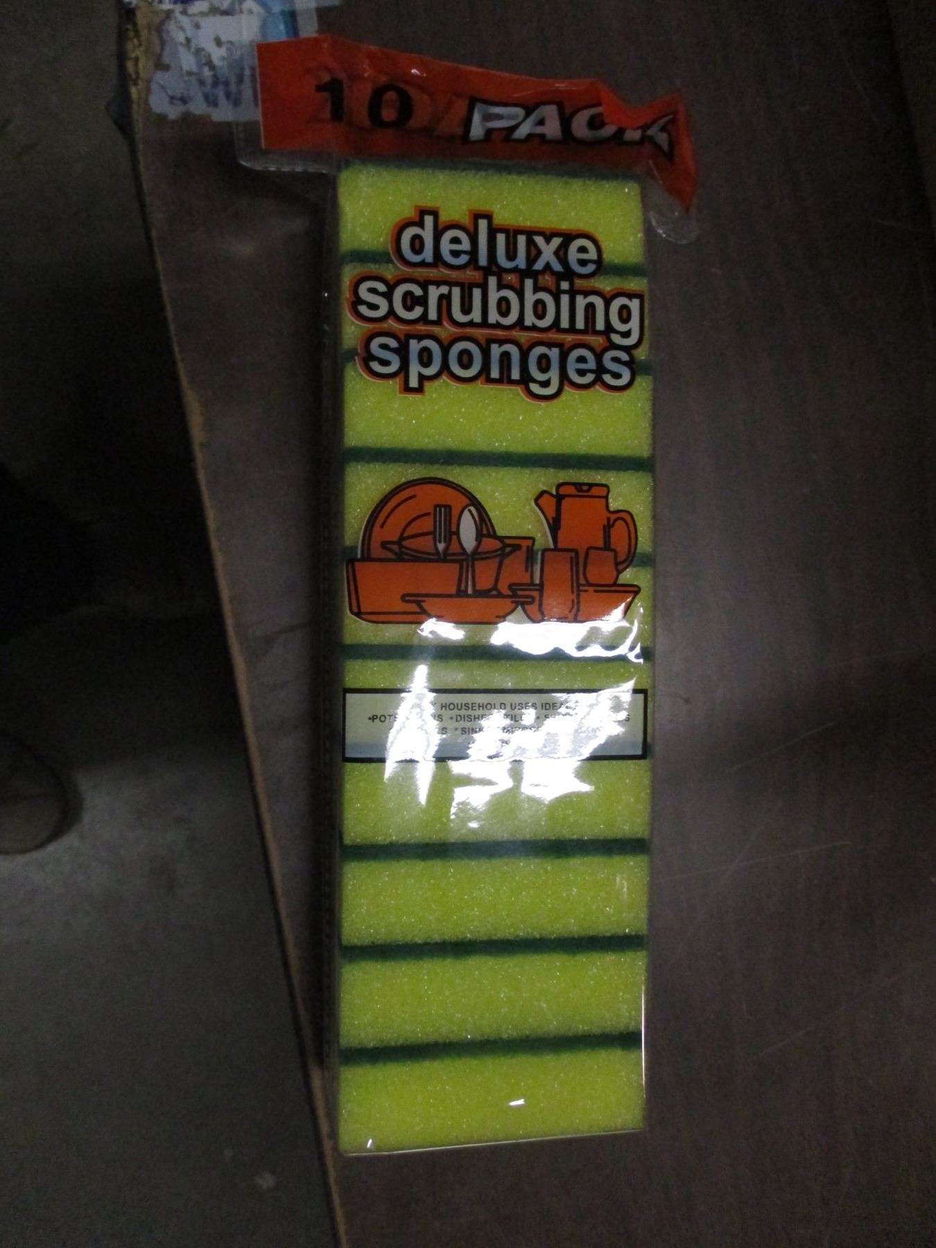 NEW: RECTANGULAR SPONGES (10) - PER PACKAGE