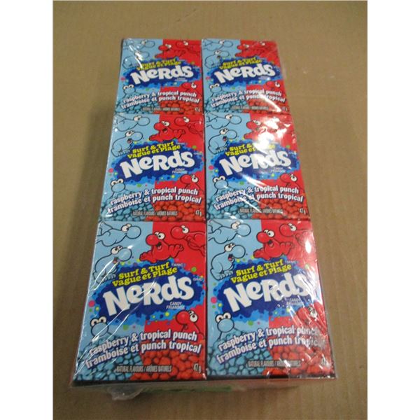 NERDS SURF & TURF (RASPBERRY & TROPICAL PUNCH) CANDY (24 X 46.7 G ...
