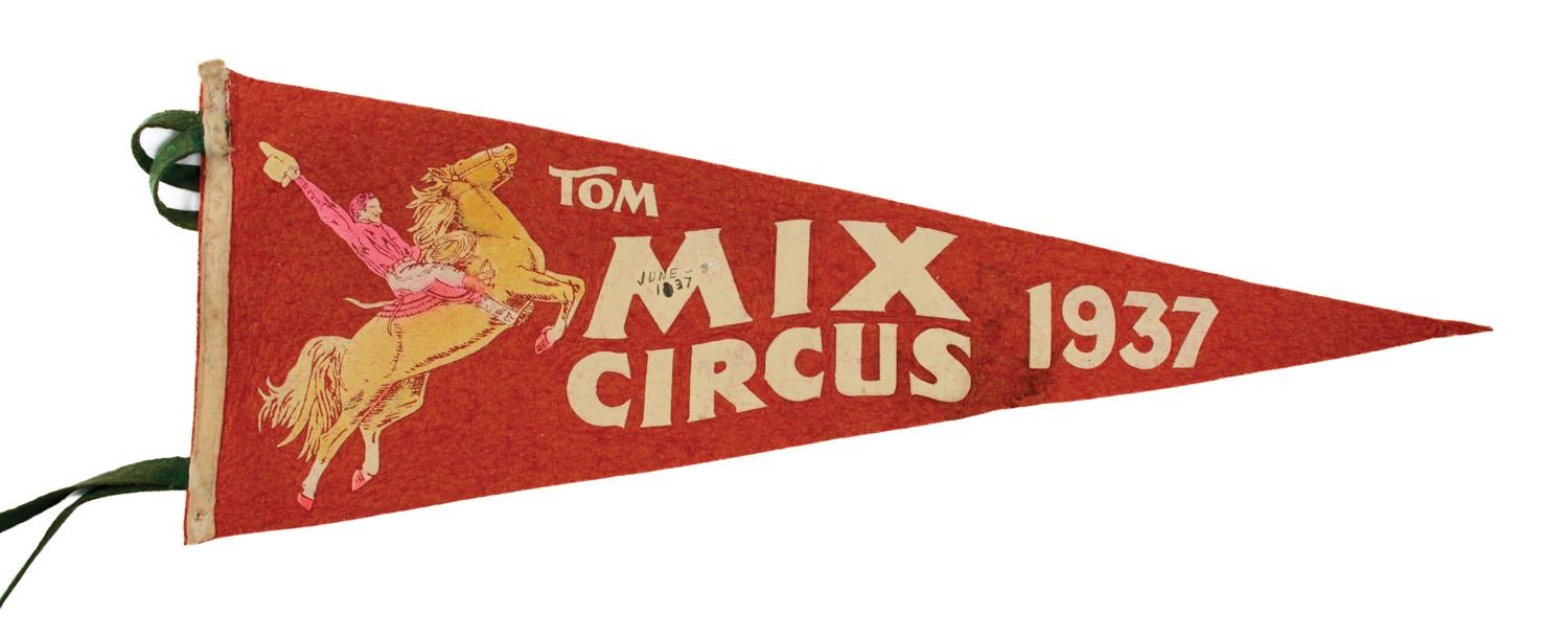 Lot of Tom Mix Circus & Wild West Memorabilia