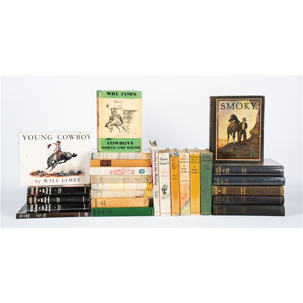Collection of Will James Books