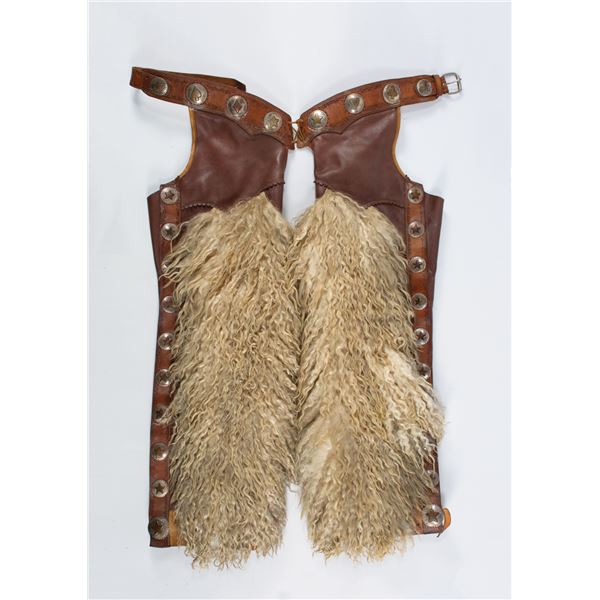 Unmarked White Woolie Chaps