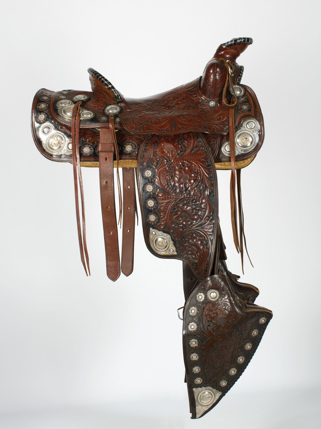Bear River Saddles Sterling & Gold Show Saddle