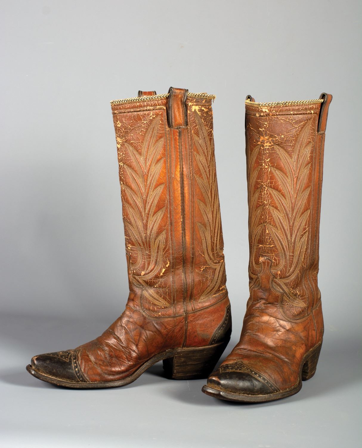 Hoot Gibson's Personal Wingtip Boots