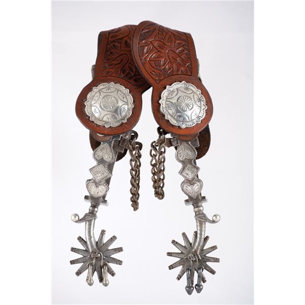 Miller Bit & Spur / Nampa Idaho Marked Spurs