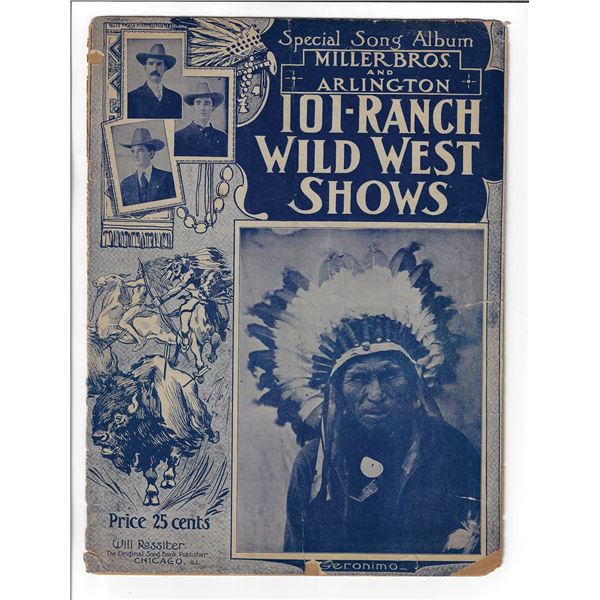 Lot of 101 Ranch Wild West Show Ephemera
