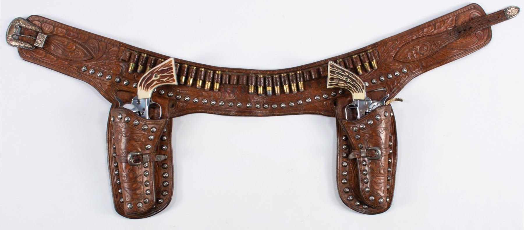 Roy Rogers' Personal Gun Rig and Colts