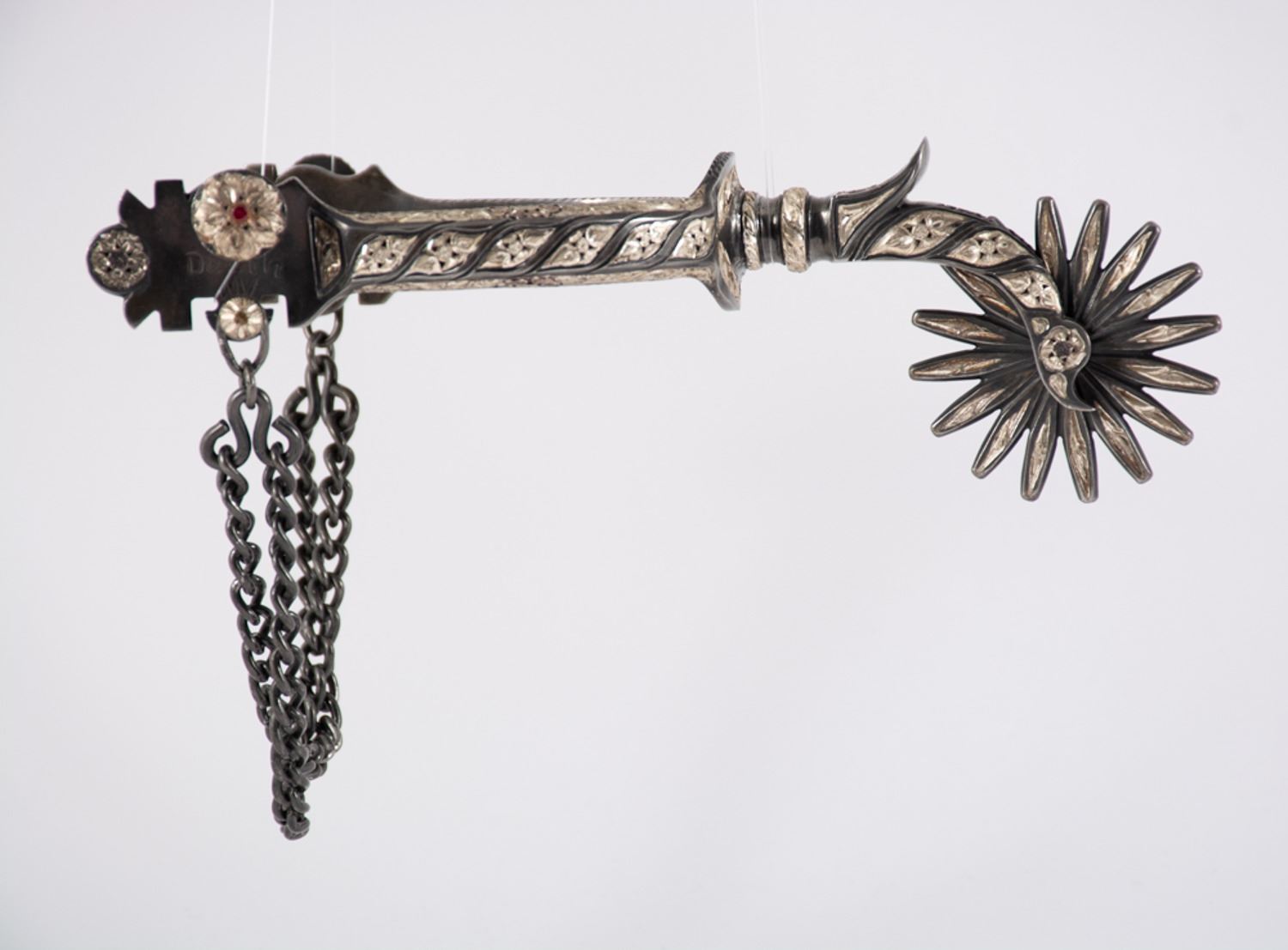 Mark Dahl (TCAA) Old California Buckaroo Spurs