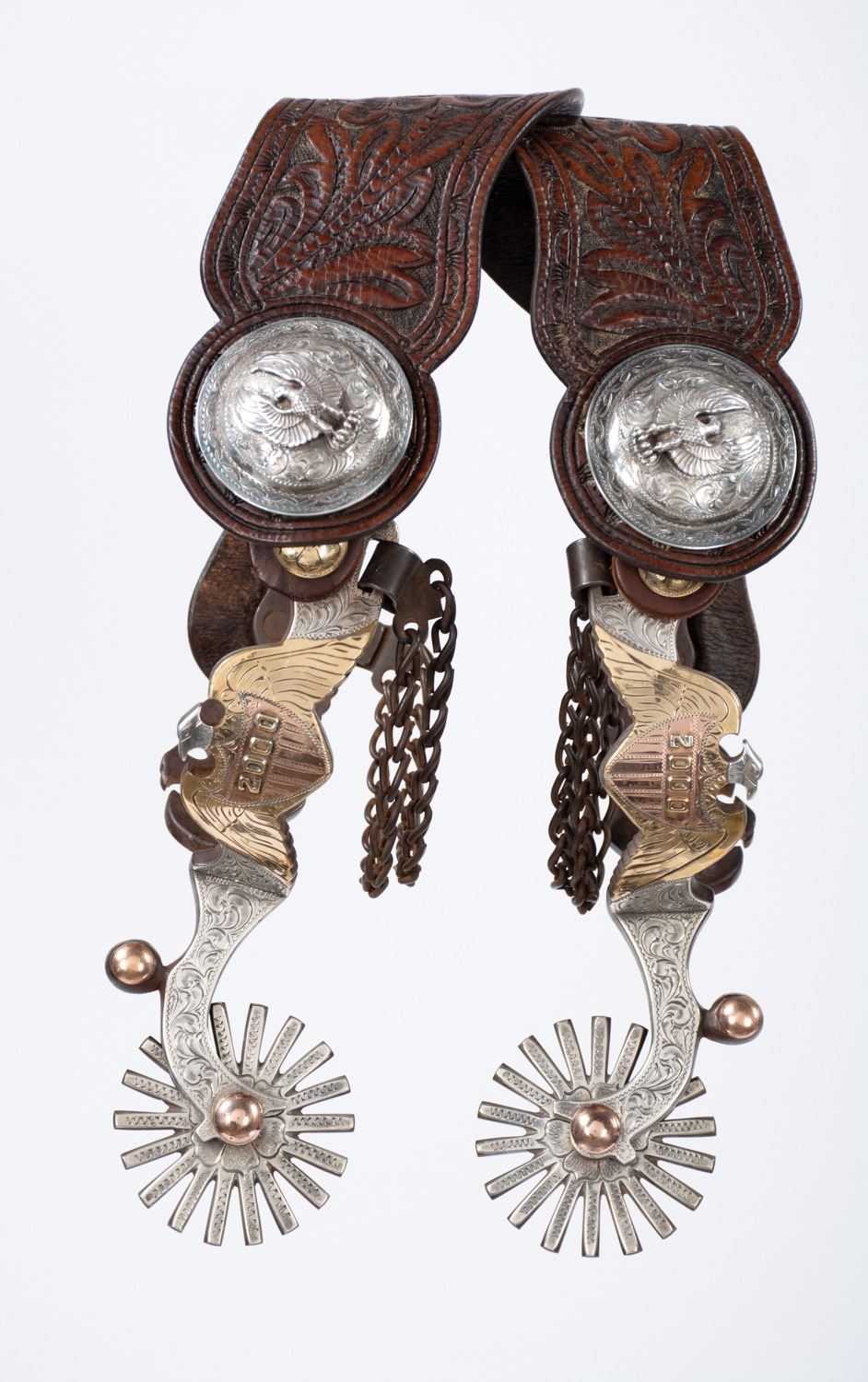 Steve Schmitt Millennium Eagle Bit & Spur Set