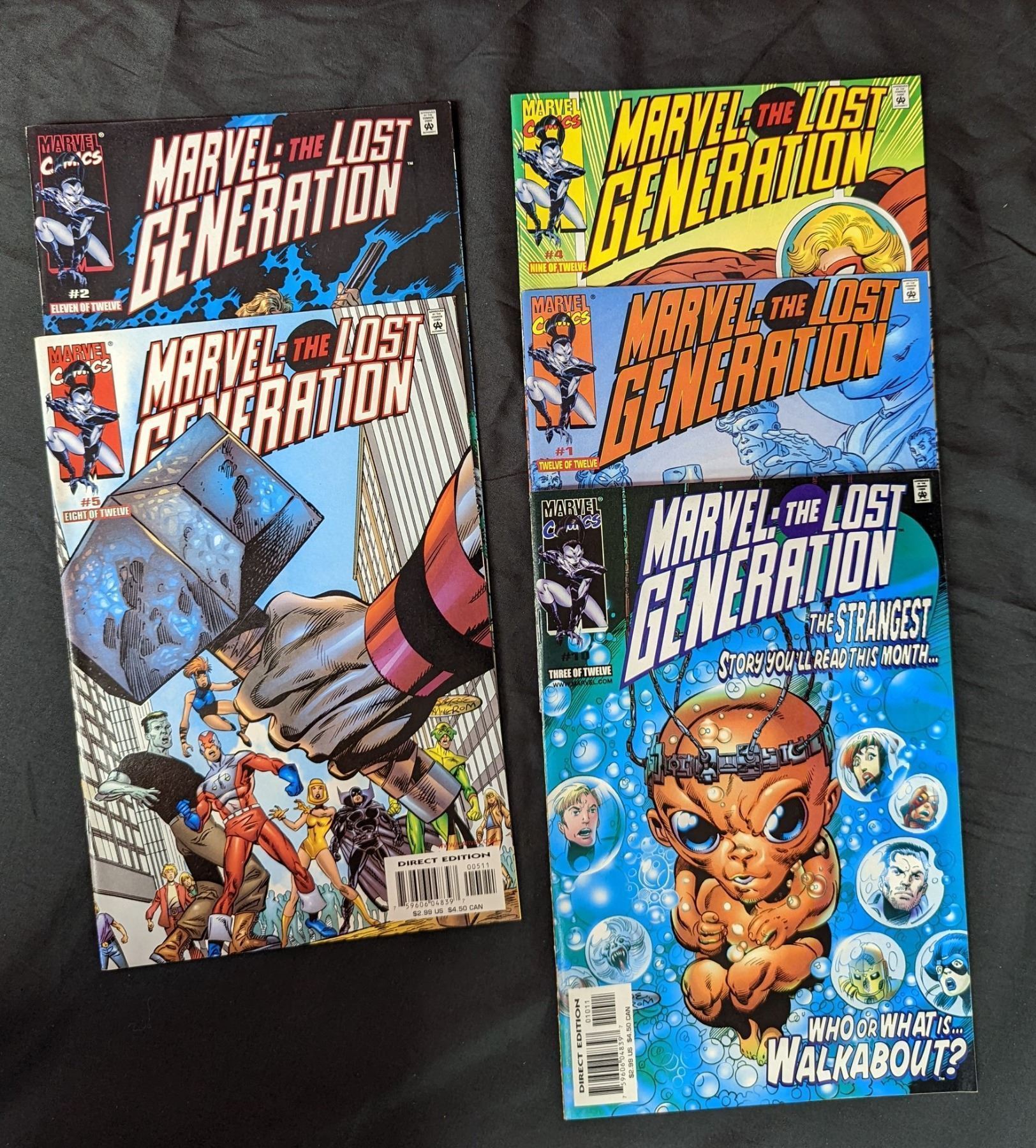 Marvel Lost Generation Comics (A0021)