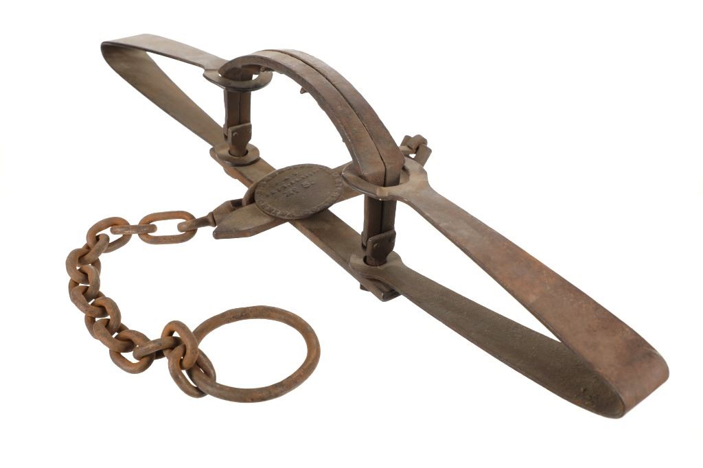 S. Newhouse Oneida Community #5 Bear Trap 1865-