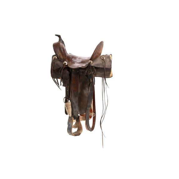 Rare 1890 SC Gallup Western Ranch Saddle