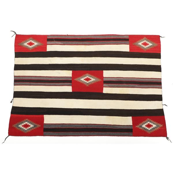 C. 1890 Navajo 3rd Phase Chief's Blanket Rug