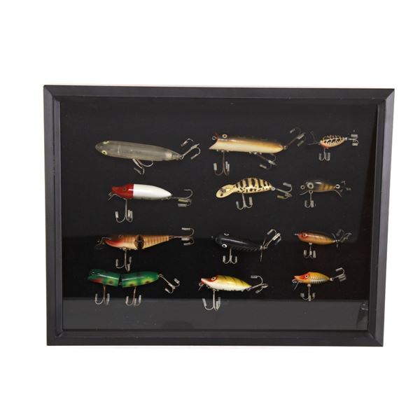 Collection of 12 Vintage Fishing Lures