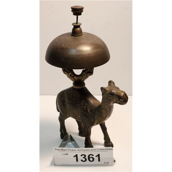 Vintage Camel Desk Bell