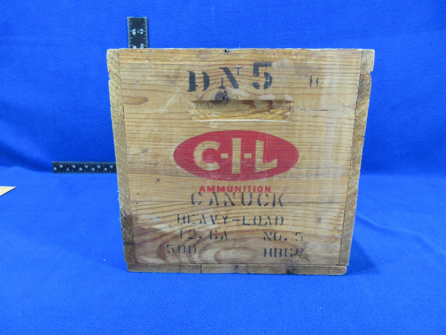 Wood Ammo Box - CIL Canuck Shotgun Shells