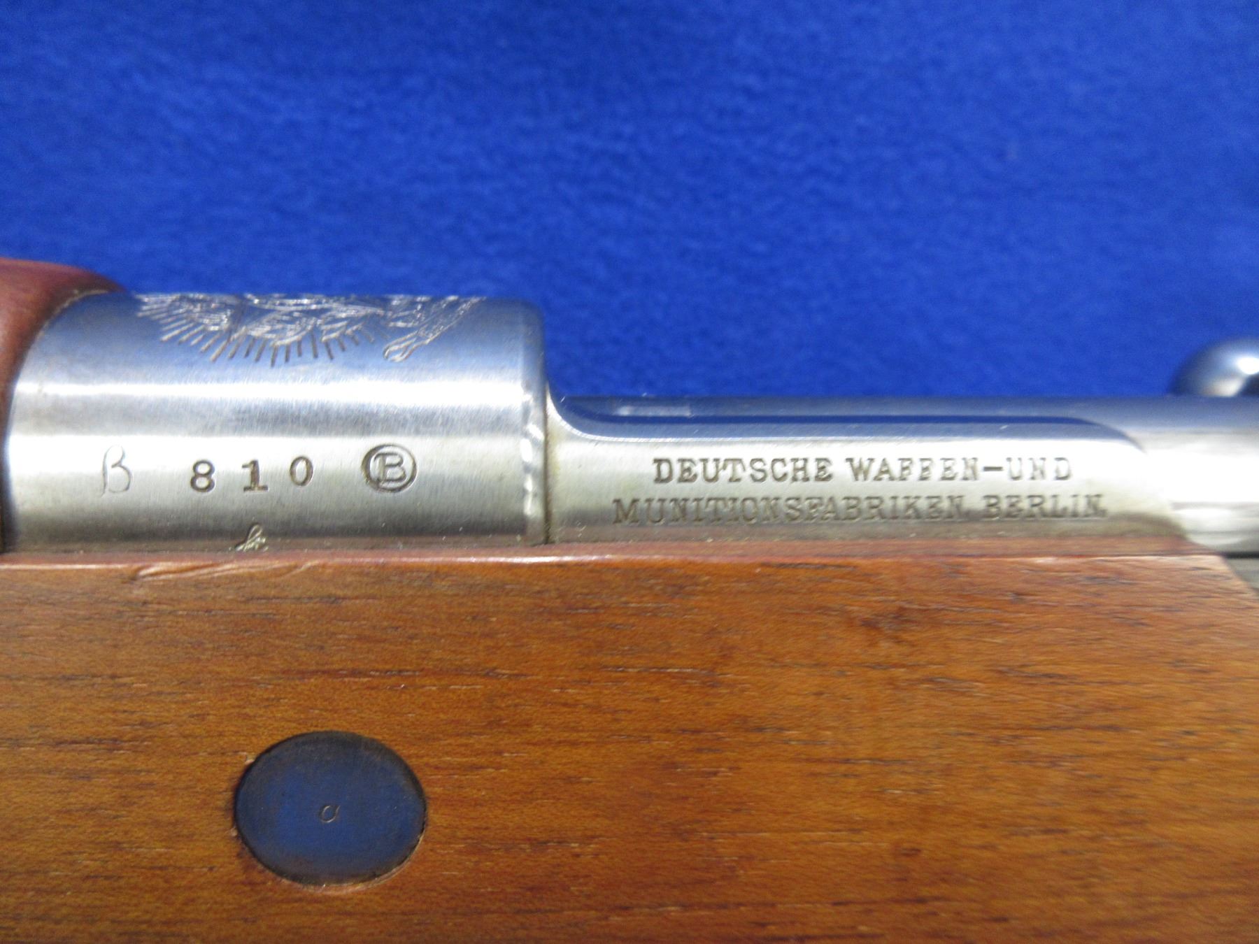 Non-Restricted - 1908 Brazilian Mauser in 7X57 Mauser
