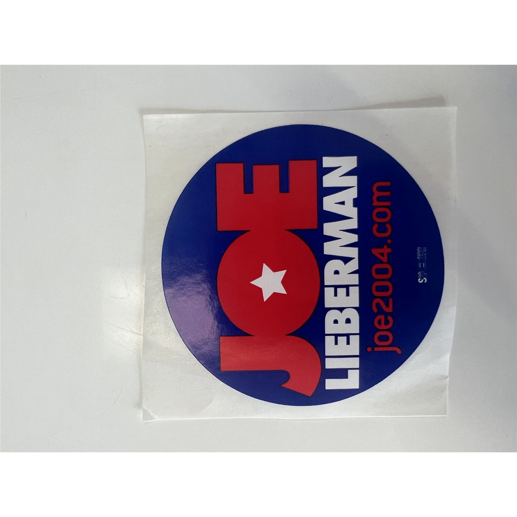 2004 Joe Lieberman campaign sticker