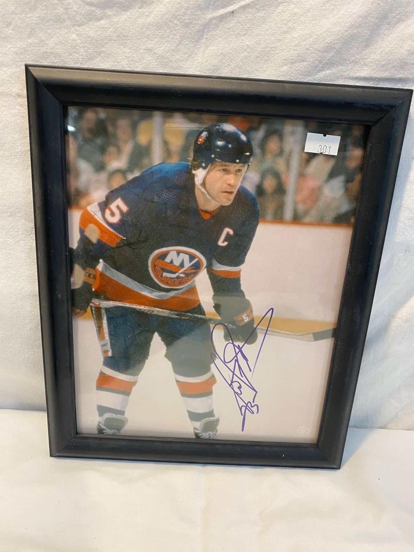 Denis Potvin (HOF) NY Islanders autographed 8x10 photo