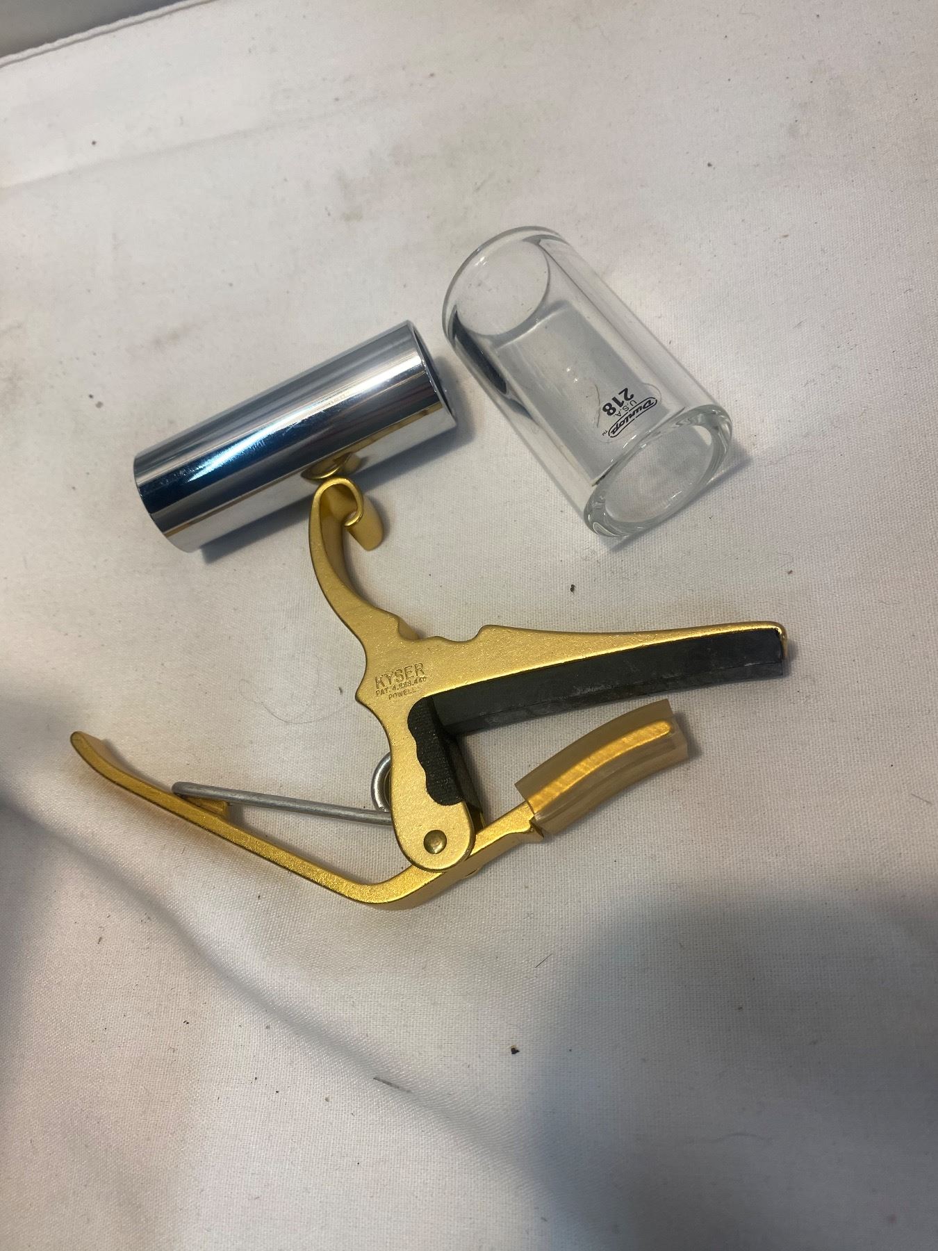 Capo and finger slides