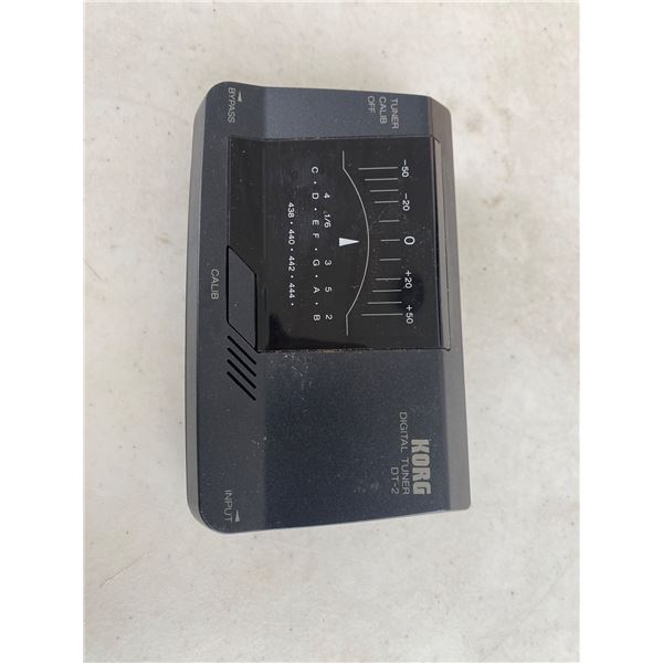 Korg digital tuner
