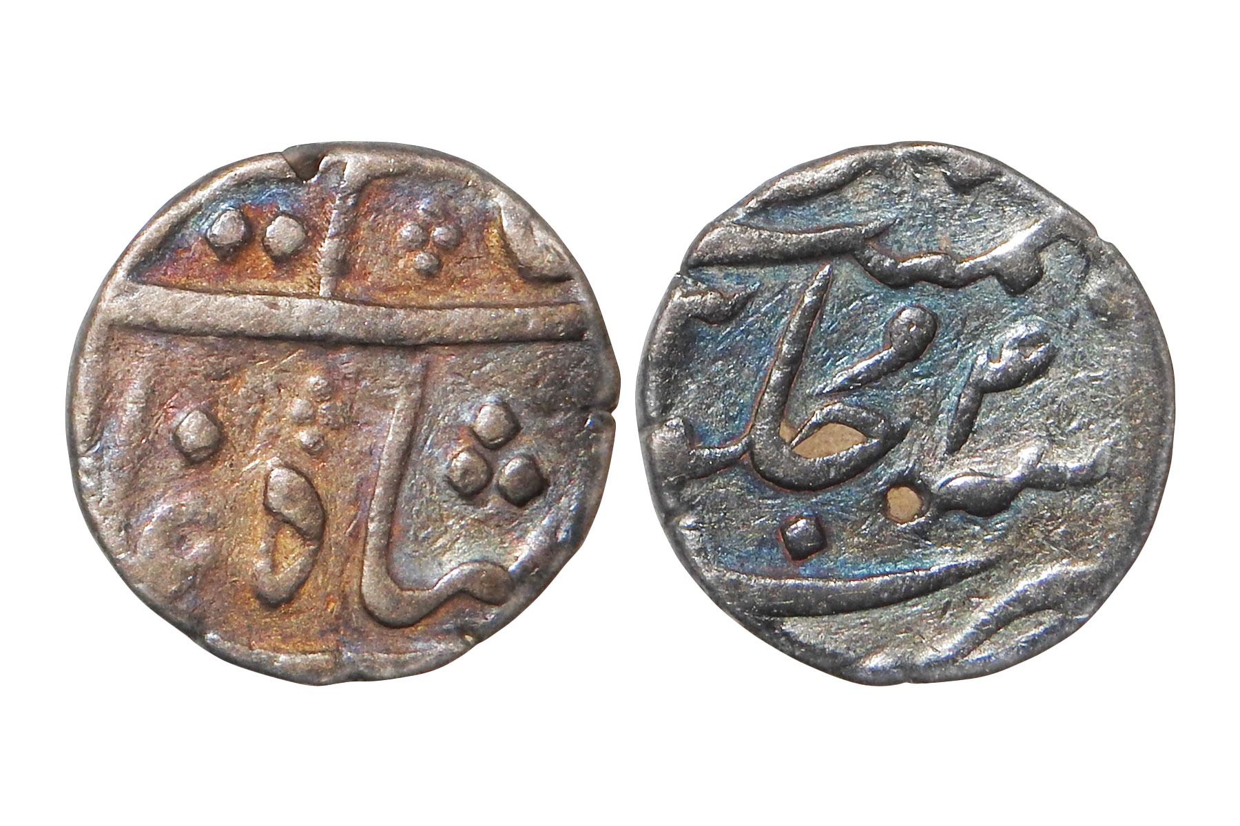 Nawabs of Surat, Alamgir II (1754-1759 AD) - Silver 1/2 rupee, Surat mint