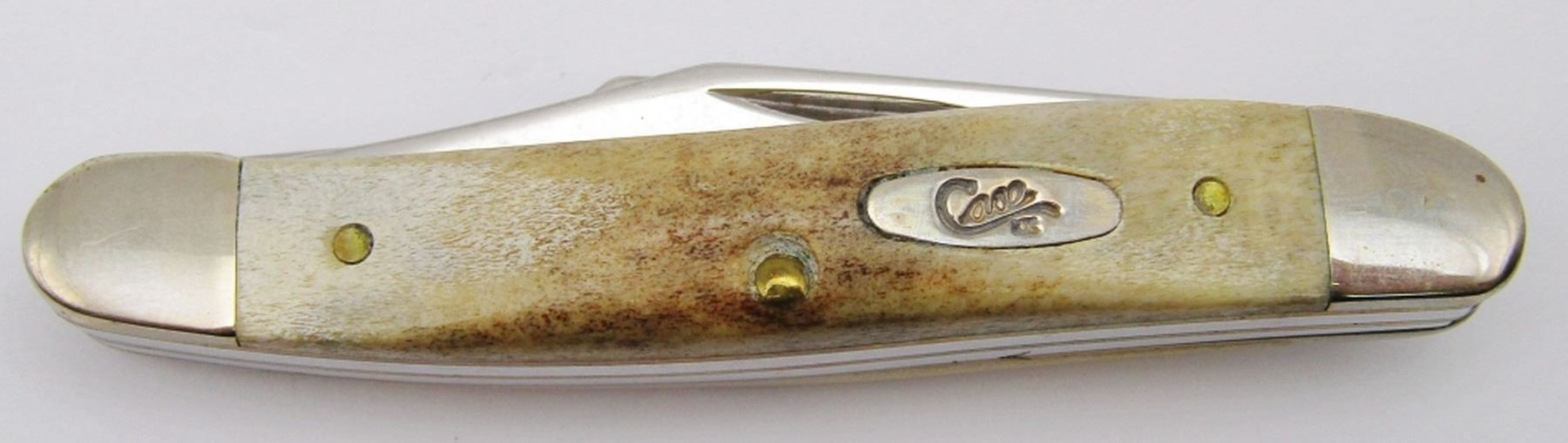 CaseXX V53087 SS Knife Stockman German Stag