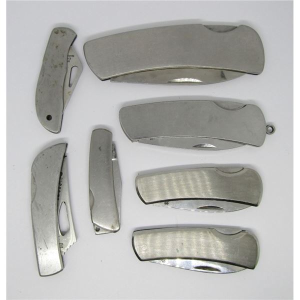 (7) SINGLE BLADE CUTTERS / KNIVES