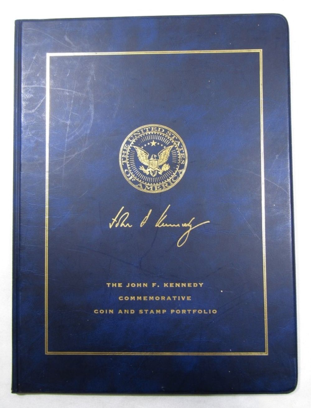 JFK Commemorative Coin & Stamp Portfolio - Silver