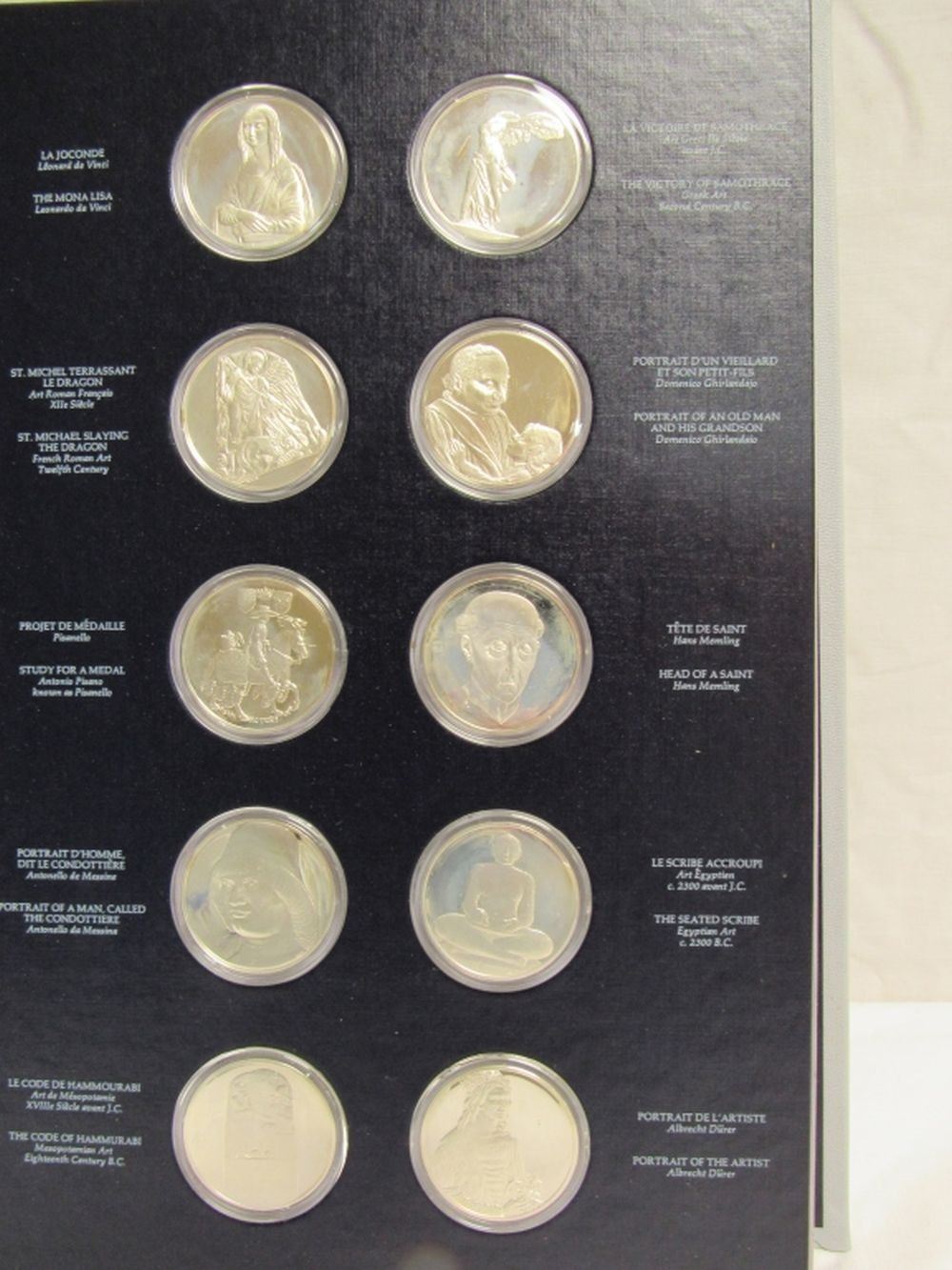 TREASURES of THE LOUVRE STERLING SET