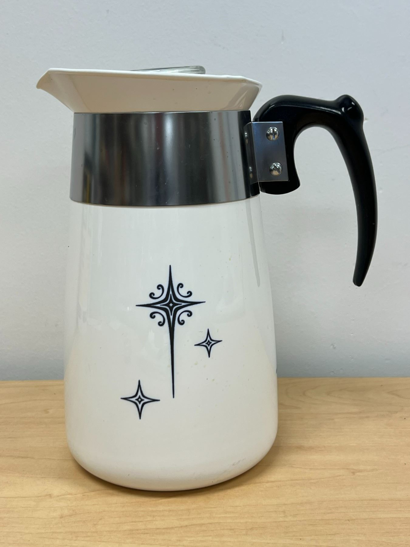 Vintage Corning Ware Starburst 6 cup Coffee Percolator - super clean ...