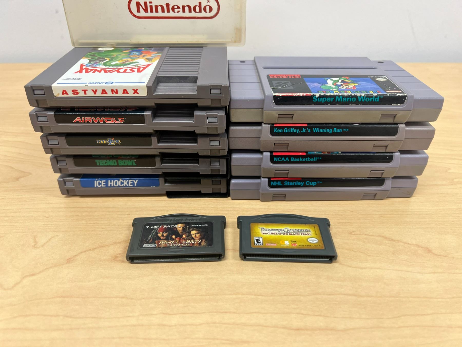 11 Nintendo / Super Nintendo & Gameboy Advance Game Cartridges as ...
