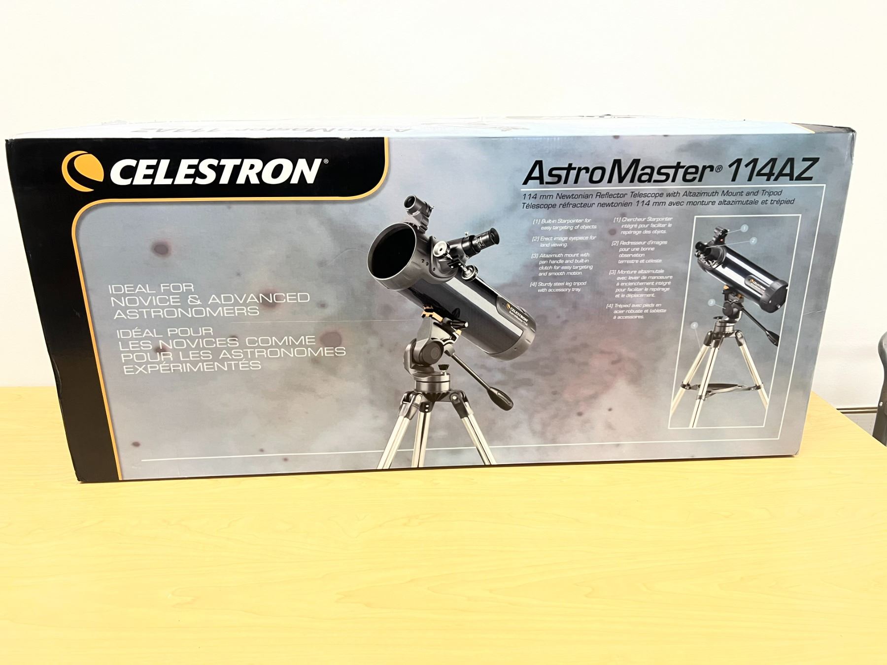Celestron Astro Master 114mm Newtonian Reflector Telescope - Not tested