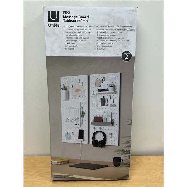 Umbra Peg Message Board / Writing Board / Storage Hammock (see photos ...