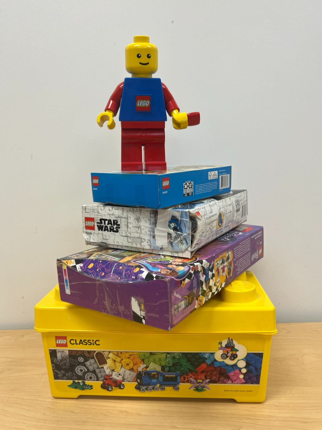 Lot of Lego Items as pictured. Boxes look re-taped and contents not ...