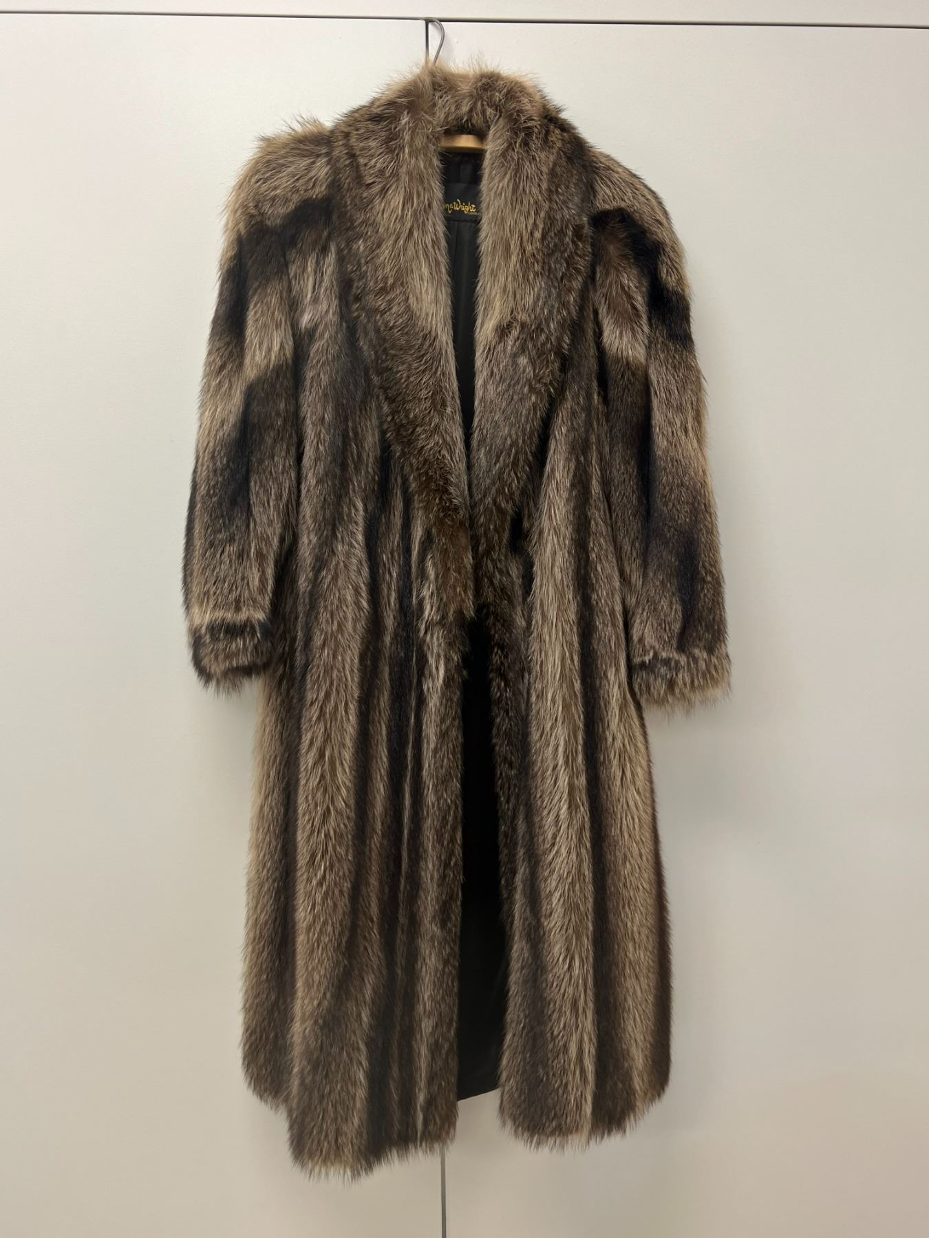Steen & Wright Furriers Long Fur Coat excellent overall