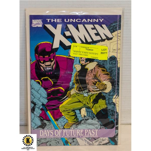 Marvel X Men Days Of Future Past Tpb Comic
