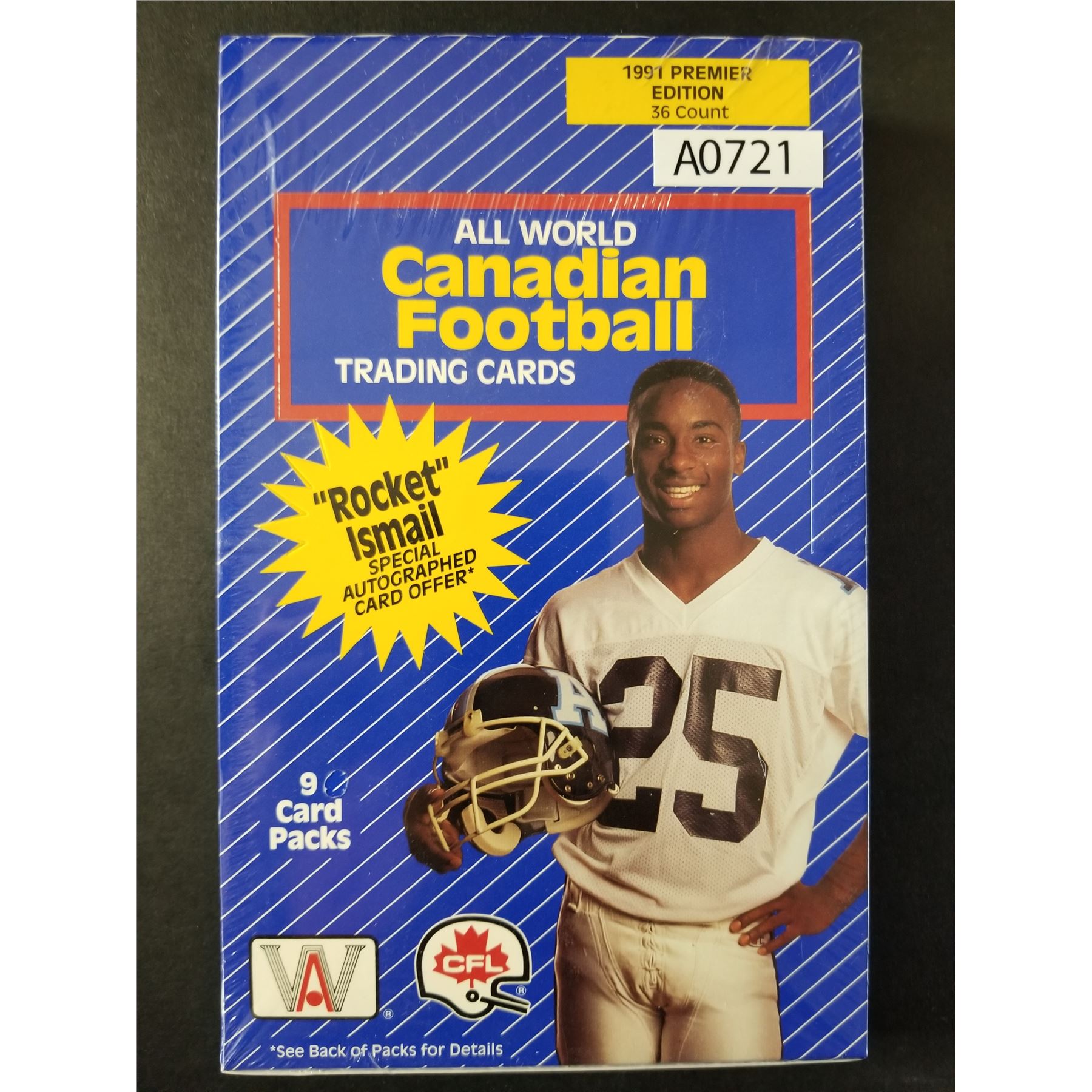 1991 CFL Football Cards (A0721)