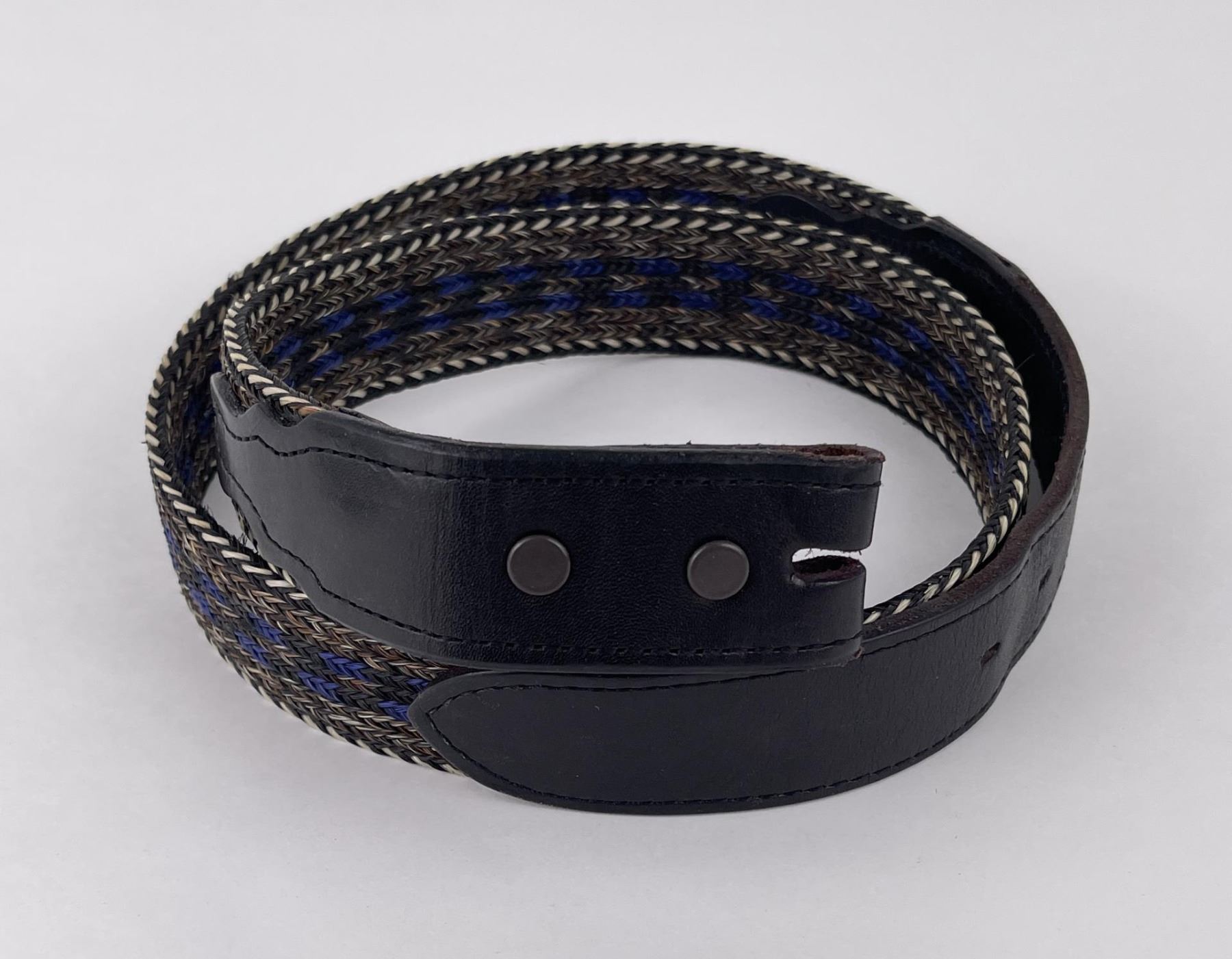 Hitched Horsehair Prison Made Belt