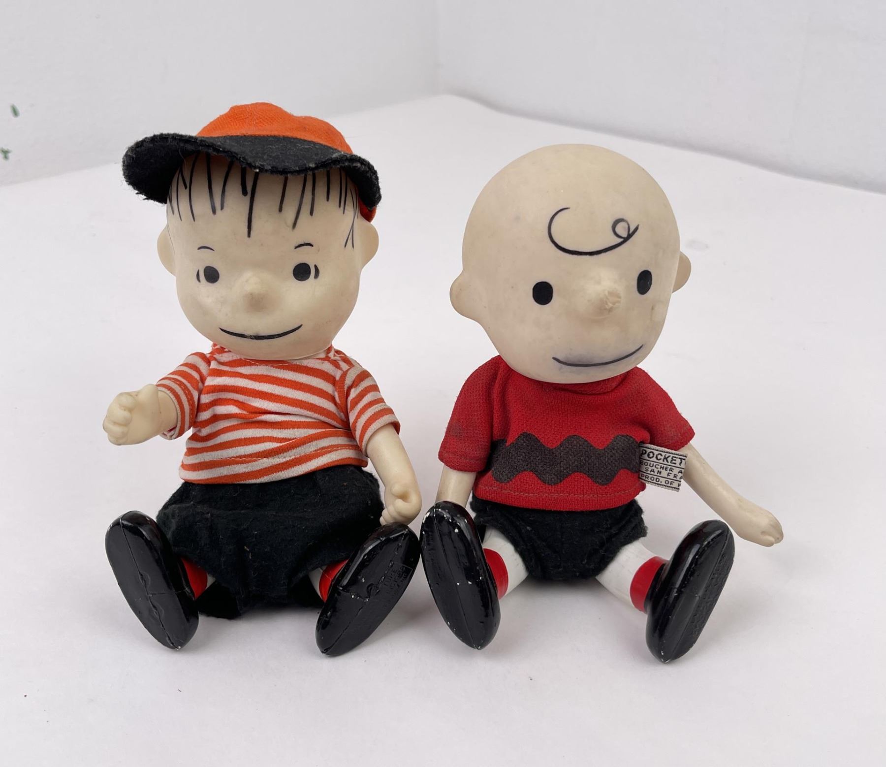 Boucher Peanuts Charlie Brown Pocket Dolls