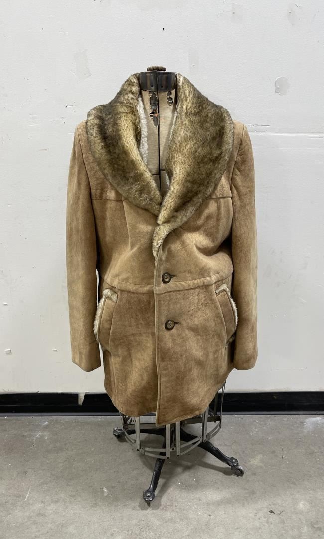 Vintage Robert Lewis Shearling Jacket Coat