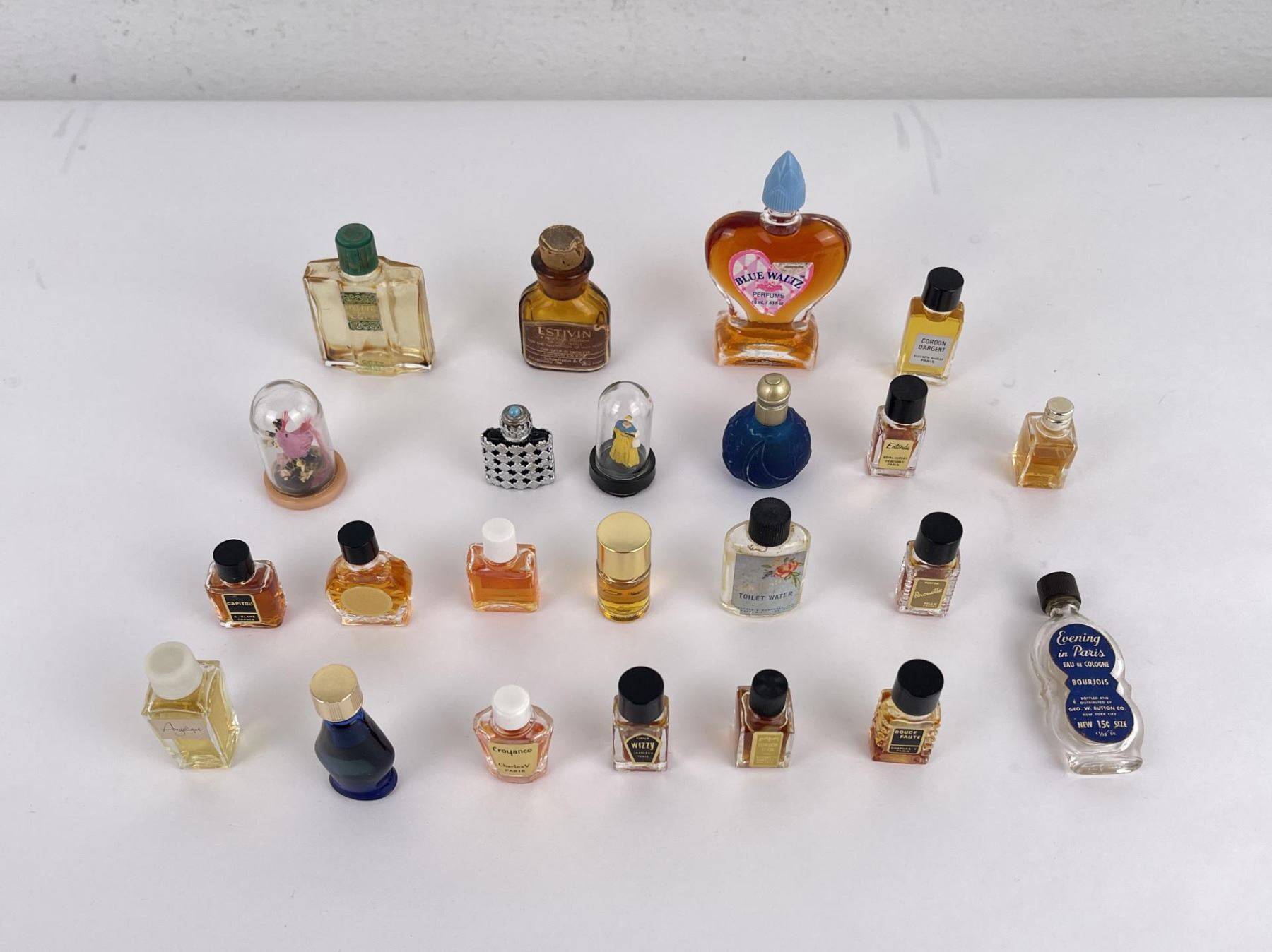 Vintage Miniature Perfume Bottles
