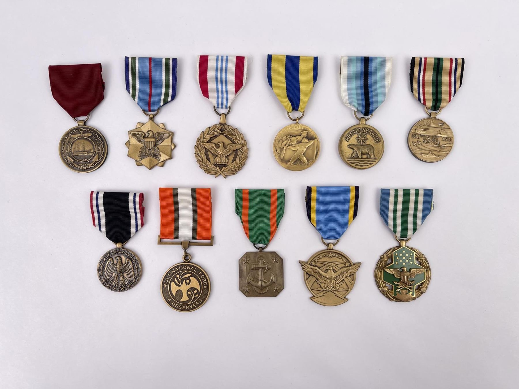 Group of US Army Navy Medals