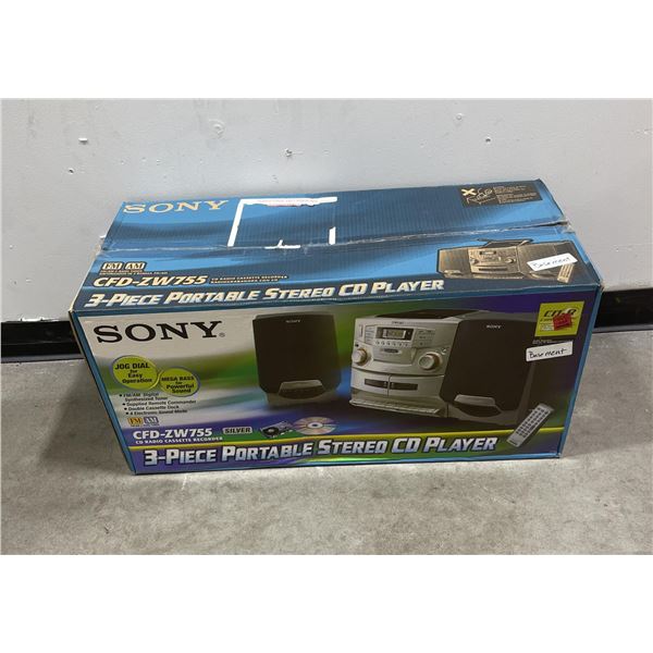 Sony CFD-ZW755 Radio Cassette CD Player