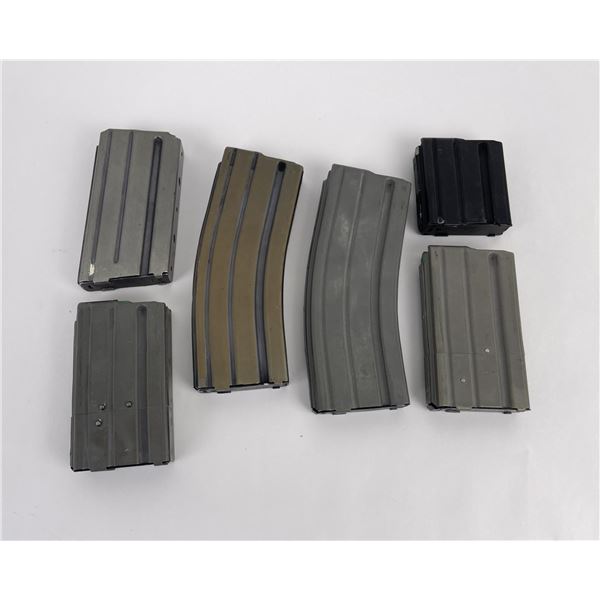 Group of Assorted AR-15 Rifle Magazines