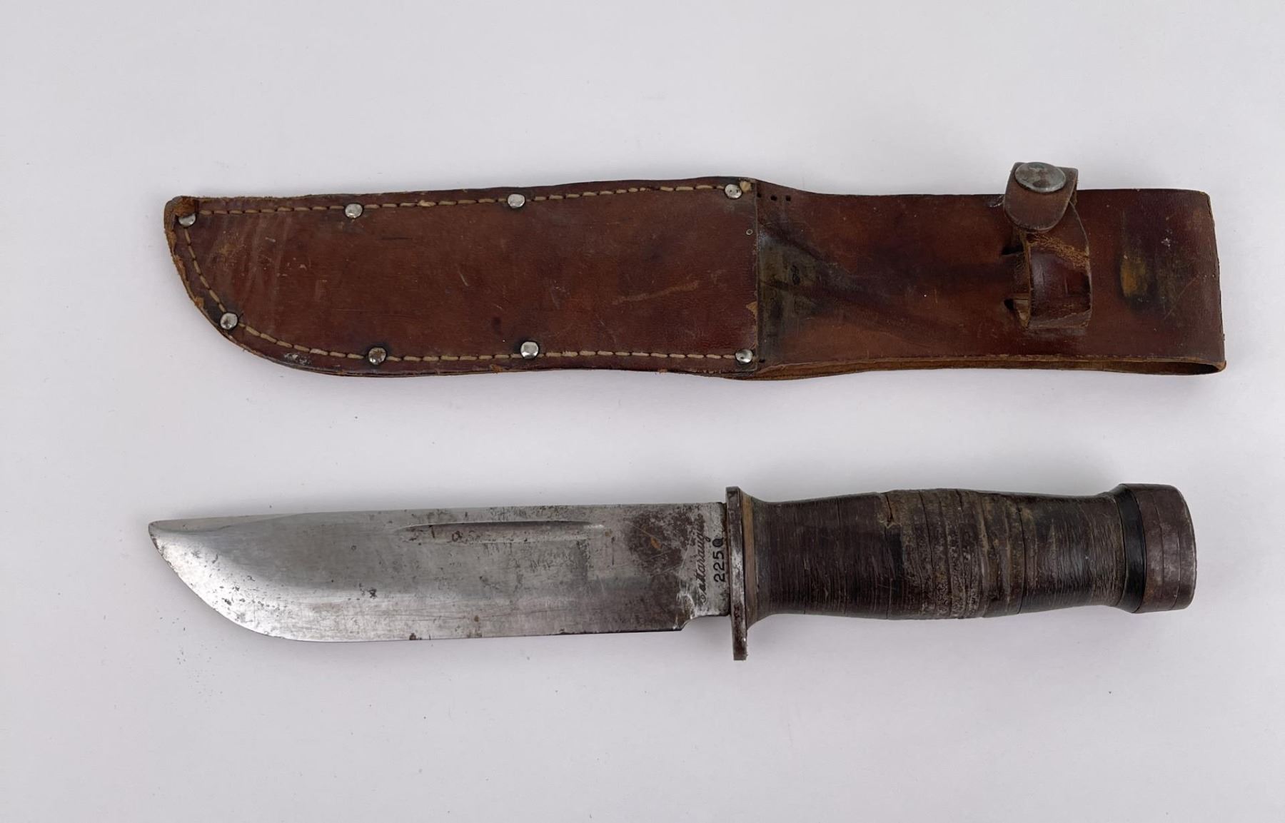 WWII WW2 Cattaraugus 225Q Quartermaster Knife
