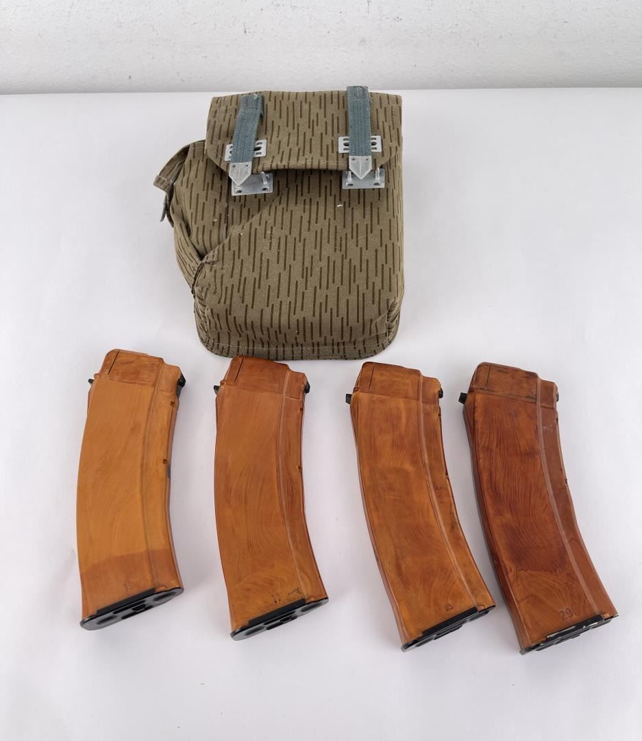East German Bakelite AK47 Rifle Magazines