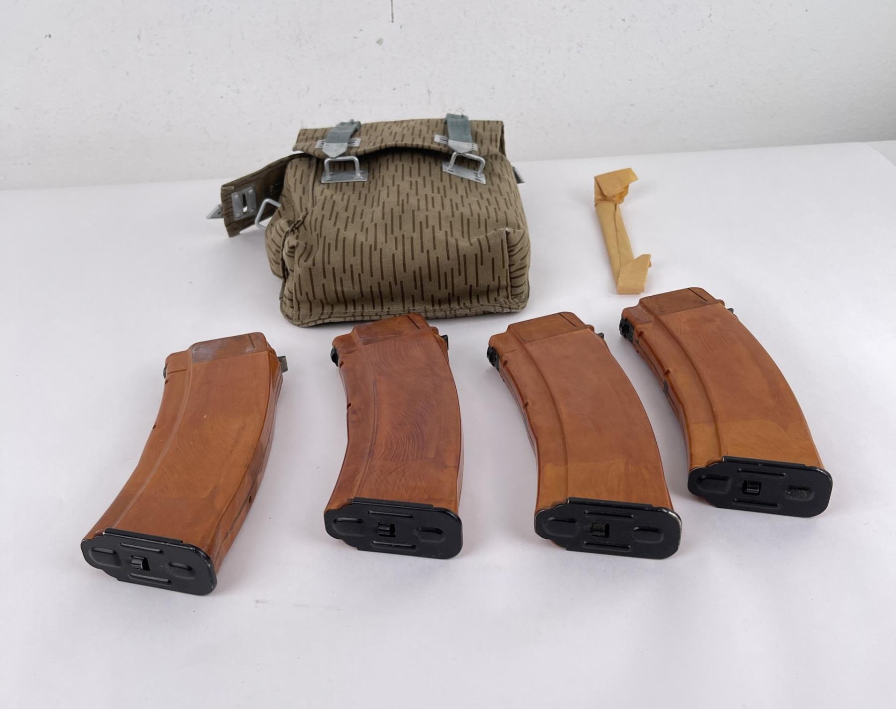 East German Bakelite AK47 Rifle Magazines