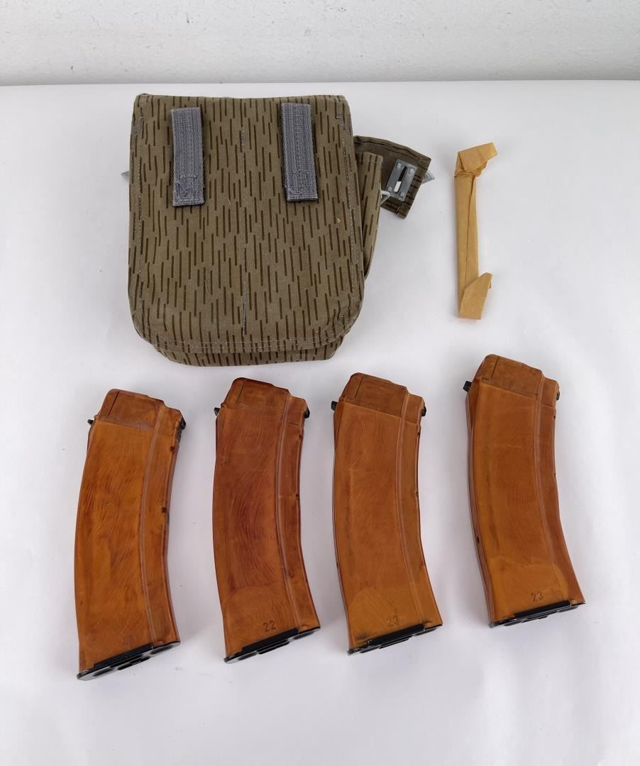East German Bakelite AK47 Rifle Magazines